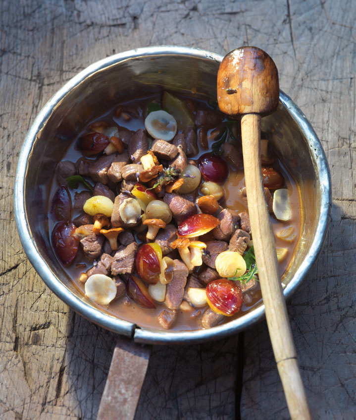 Hirschragout mit Zwetschgen und Lavendel – KRAUTJUNKER