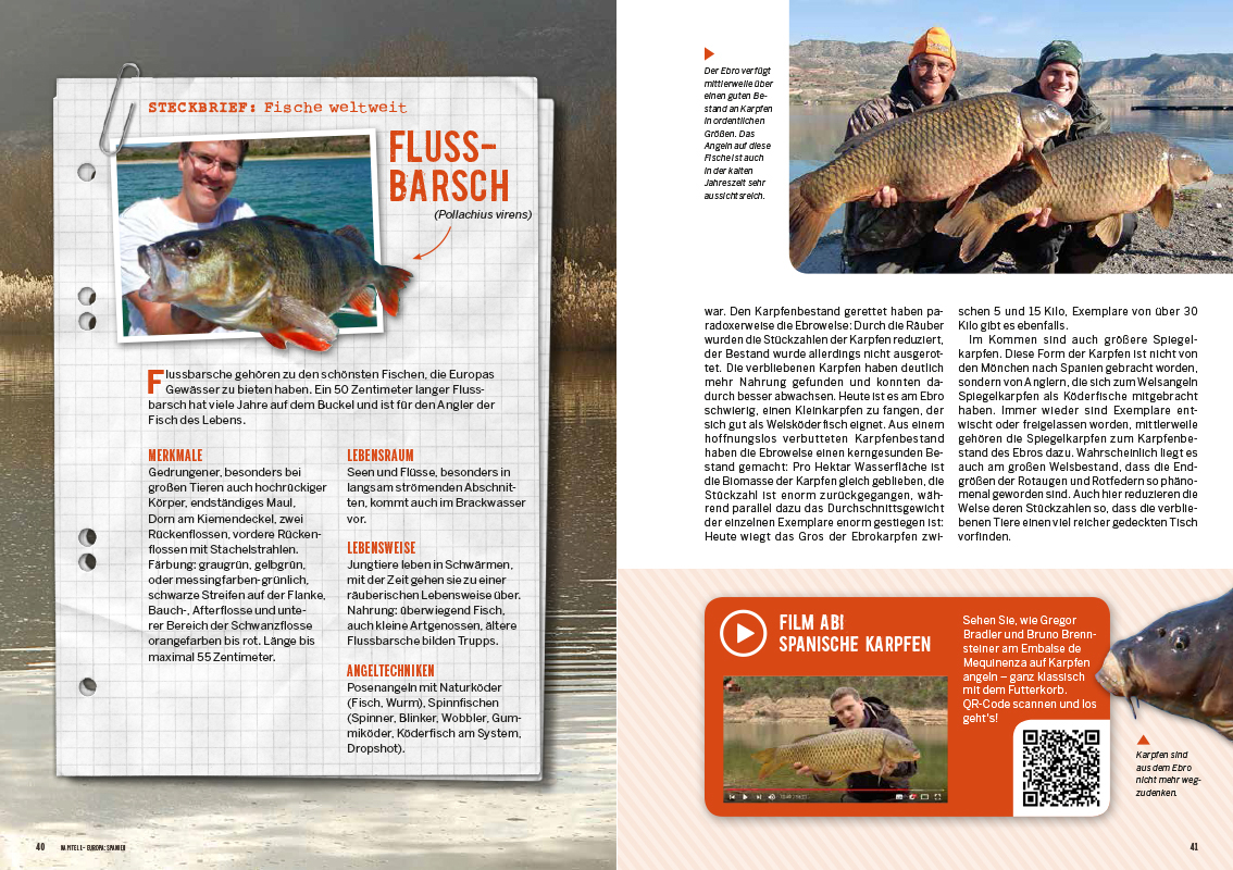 Angelabenteuer Spanien: Der Ebro – alles im Fluss – KRAUTJUNKER