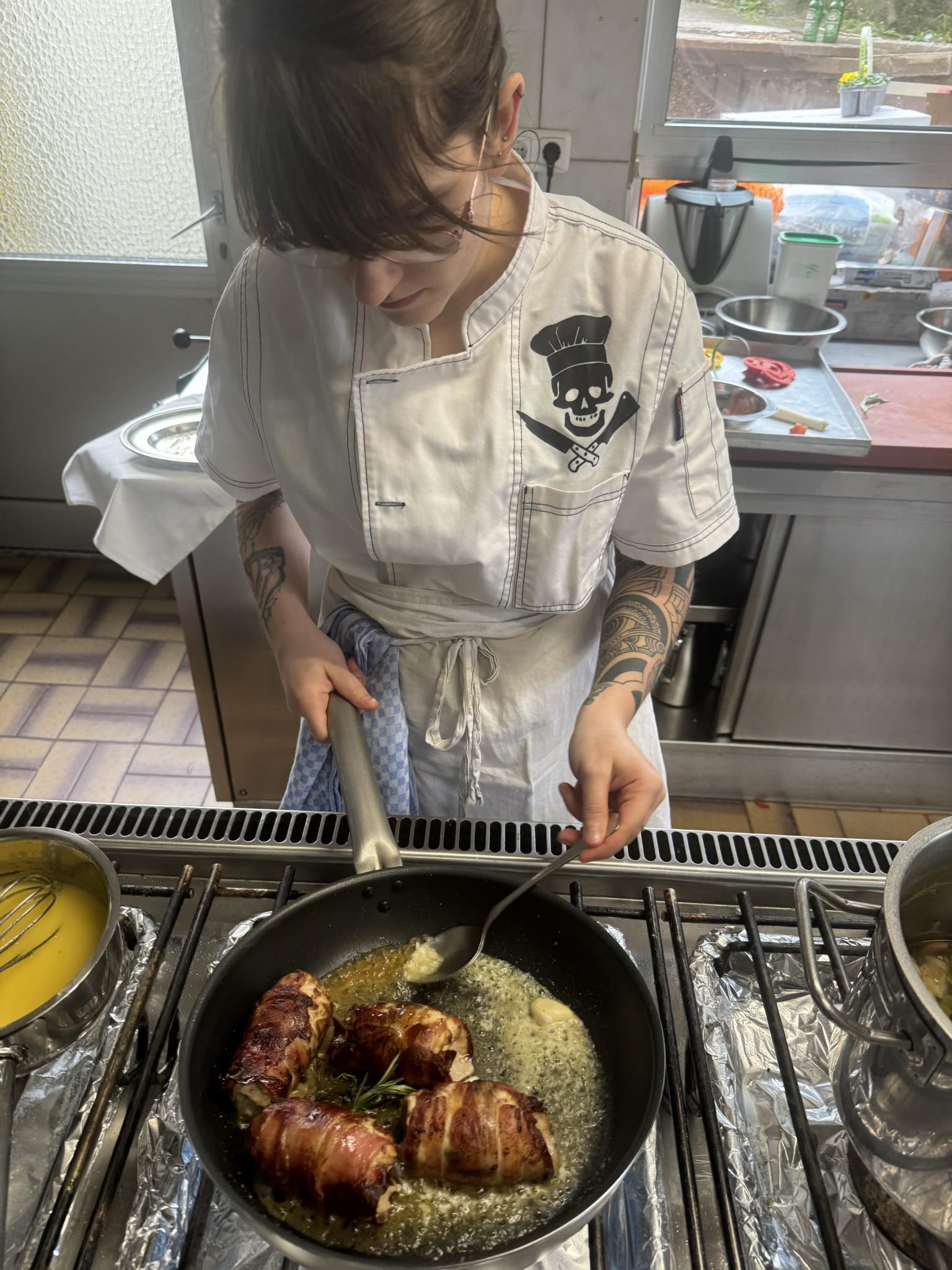 Reinanken-Saltimbocca, heute vom Wels – KRAUTJUNKER